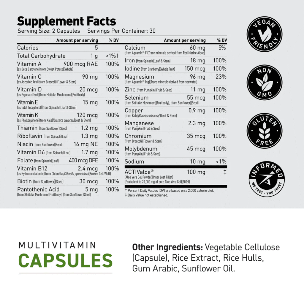 Kaged Muscle Multivitamin