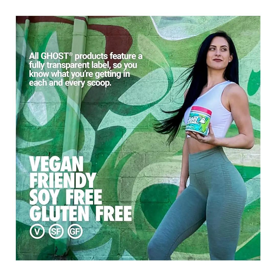 GHOST Greens Superfood Powder, Guava Berry - 30 Serving